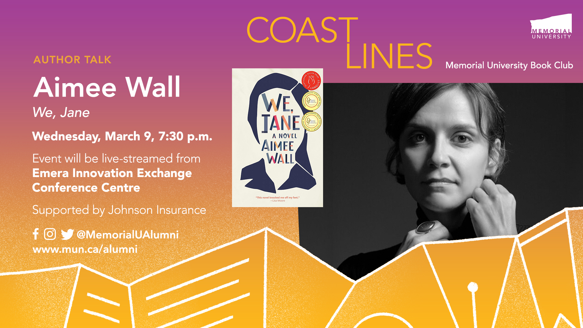 Coast Lines Book Club with Aimee Wall